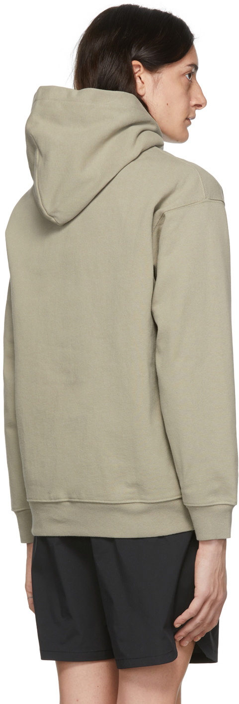 Dime Khaki Cotton Hoodie Dime