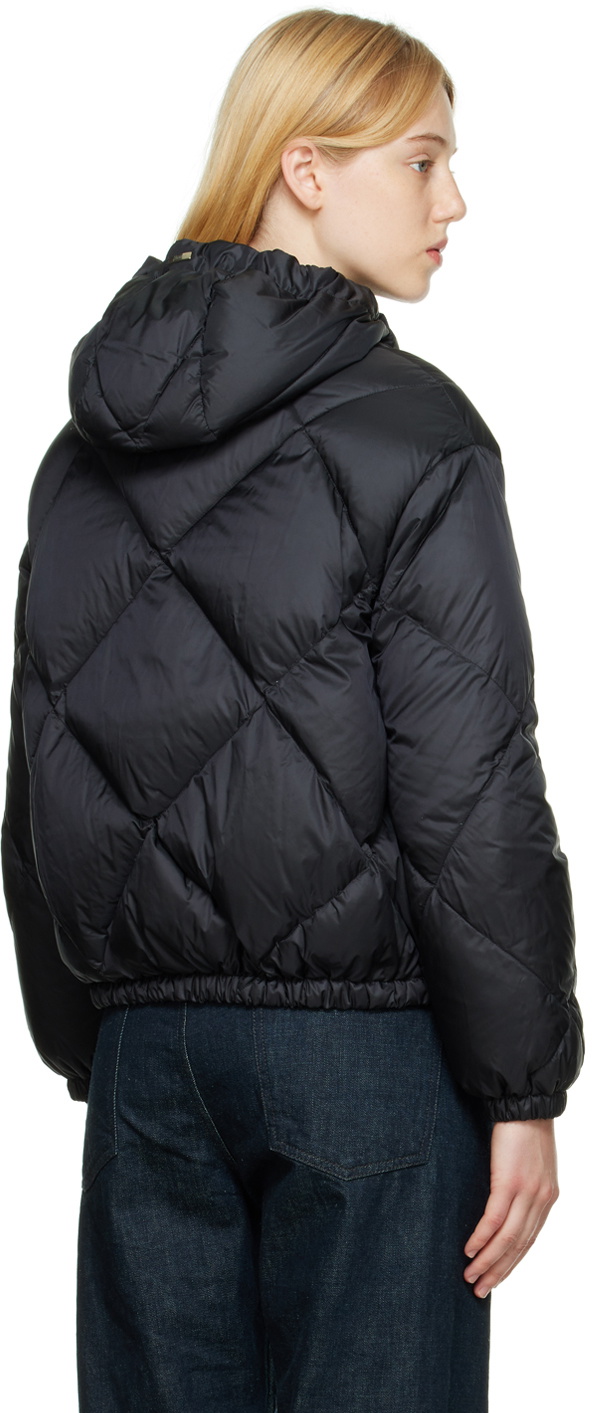Herno Black Bruge Down Jacket Herno