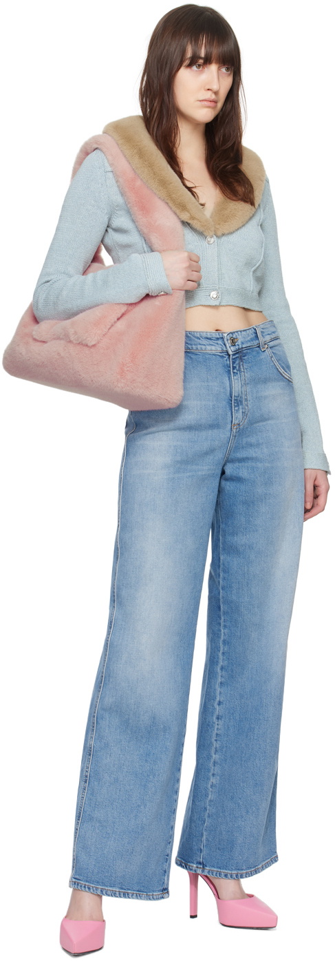 Blumarine Blue Boyfriend Jeans Blumarine
