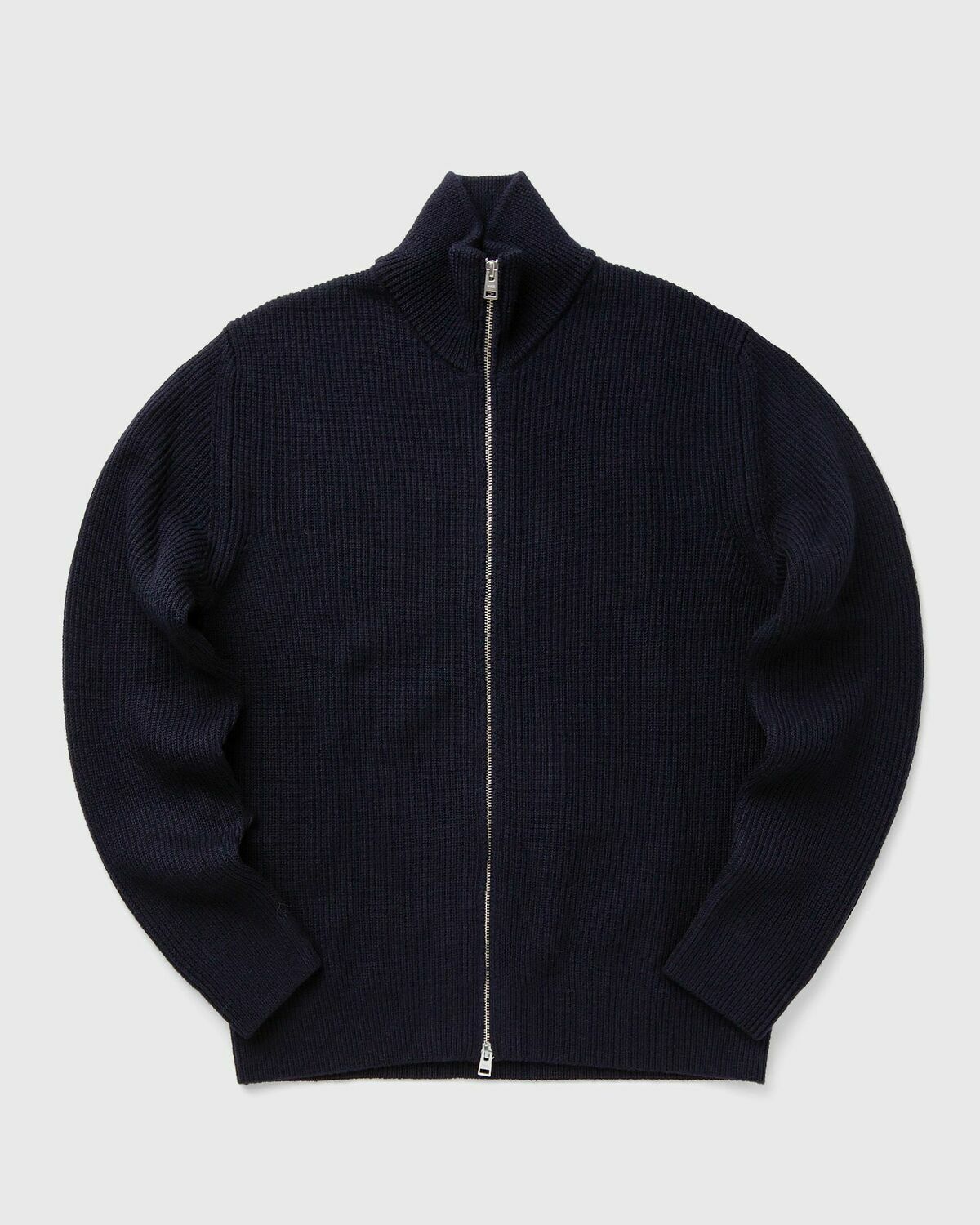 Norse Projects Hagen Cotton Wool Jacket Blue Pullovers/Zippers ...