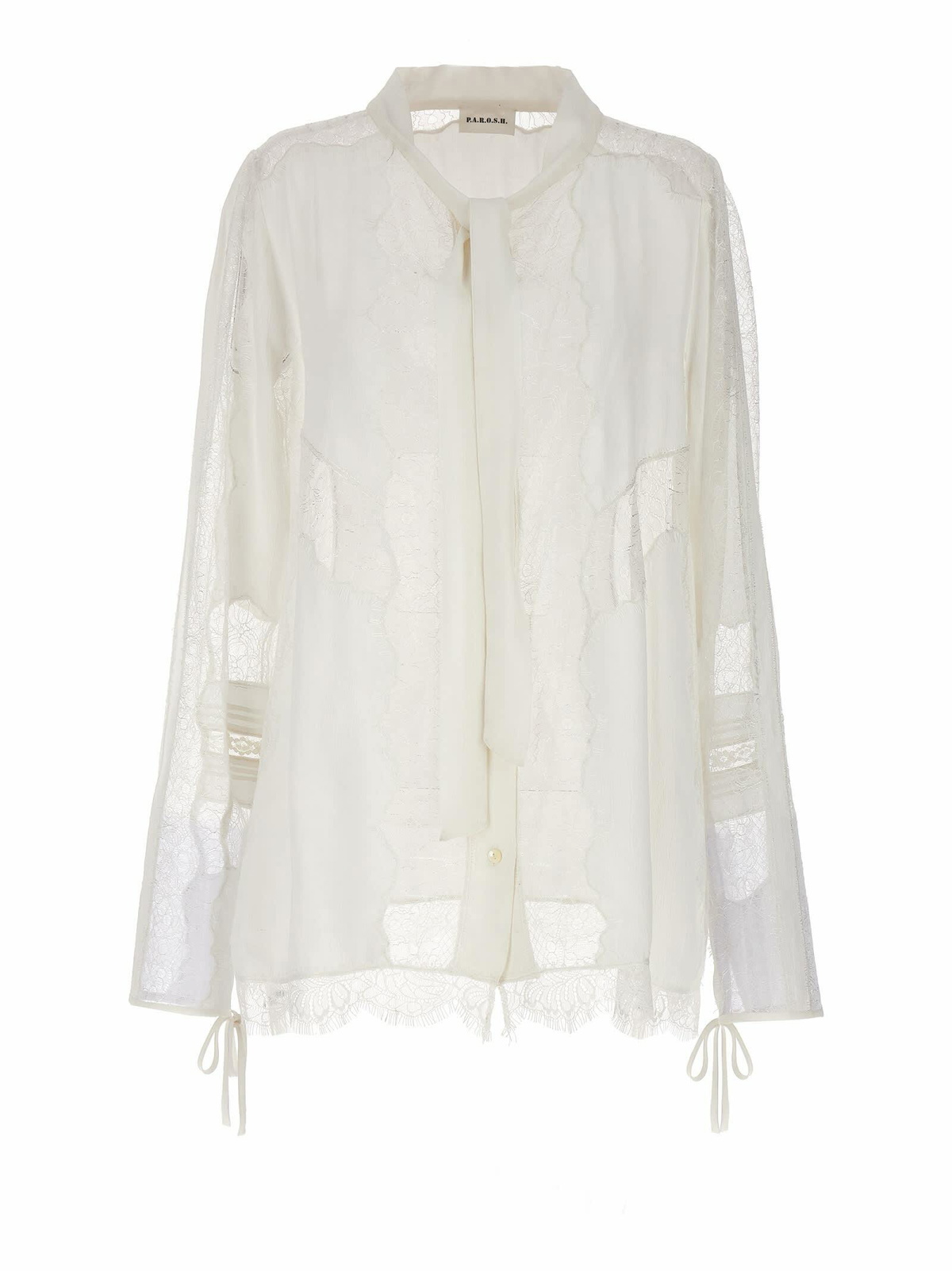 Parosh White Ram Shirt Parosh