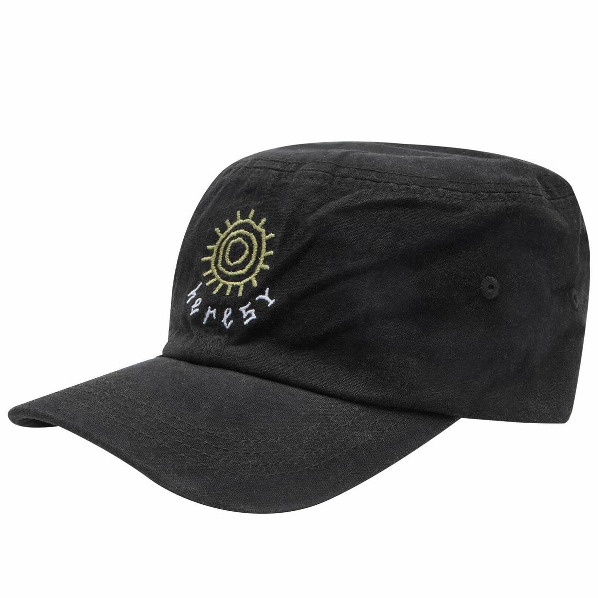 Heresy Women's Pillbox Cap in Black Heresy