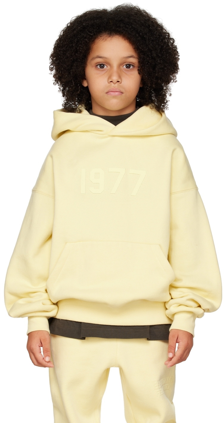 Essentials Kids Yellow '1977' Hoodie Essentials