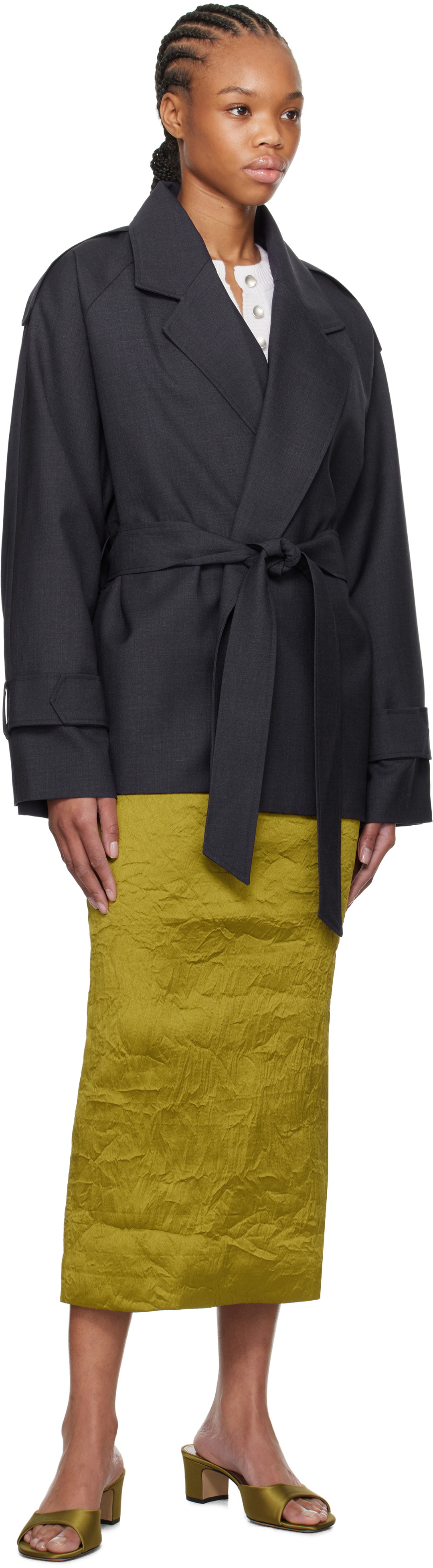 TOVE Navy Tate Jacket Tove