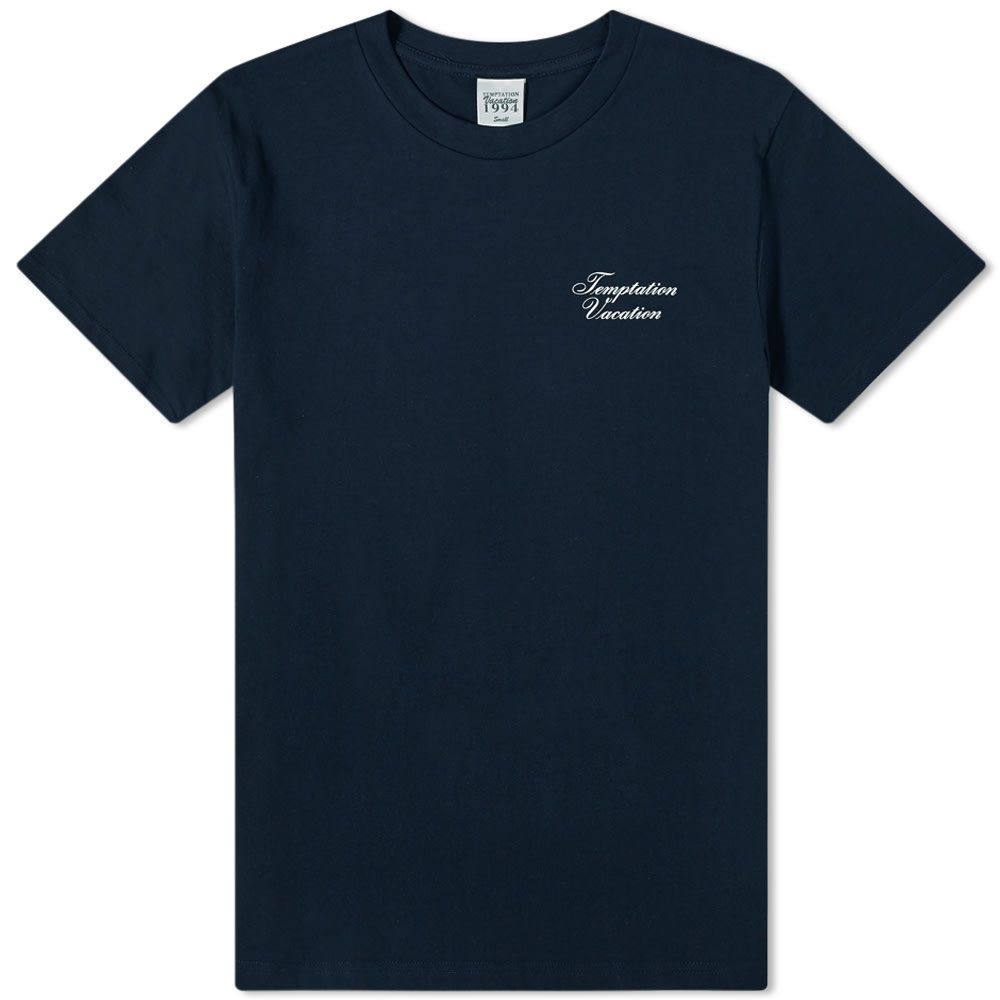 Temptation Vacation Cursive Tee Temptation Vacation