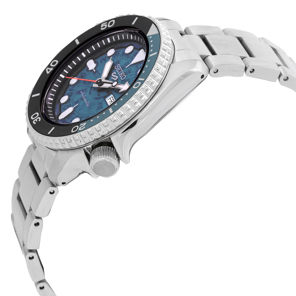 Seiko 5 Sports Automatic Teal Dial Mens Watch SRPJ45K1 Seiko