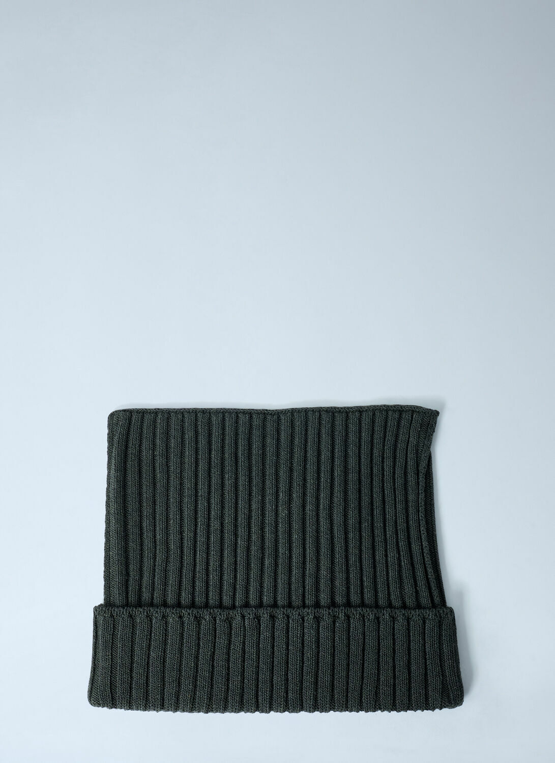 Acne Studios Ribbed Square Beanie Hat Acne Studios