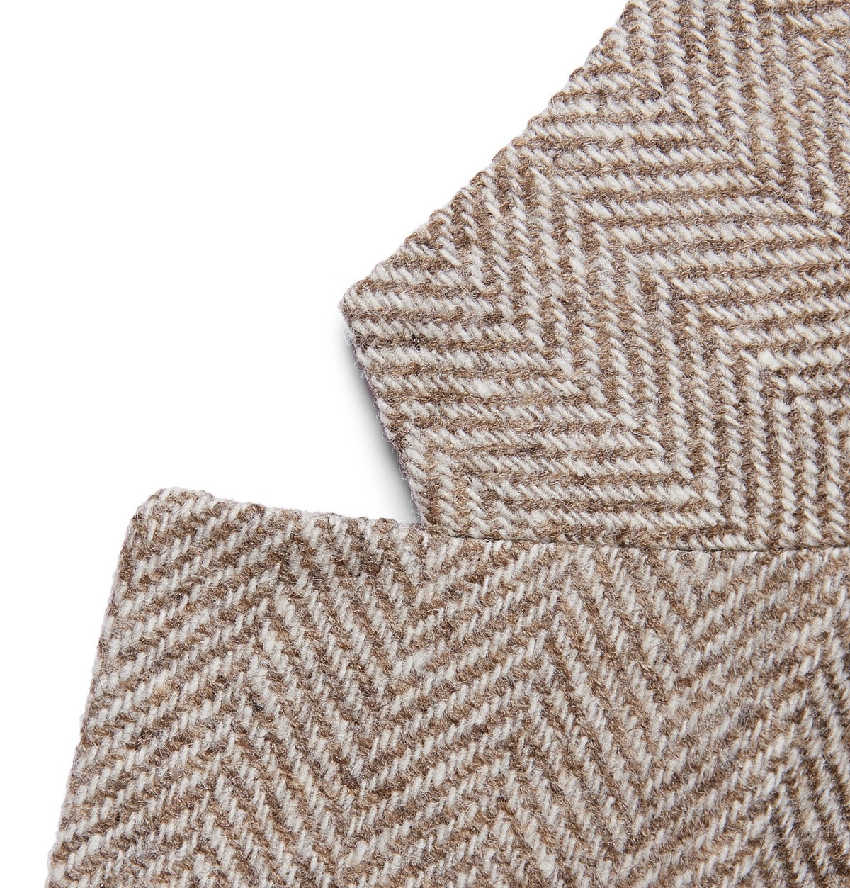 Etro - Beige Slim-Fit Herringbone Wool Blazer - Neutrals Etro