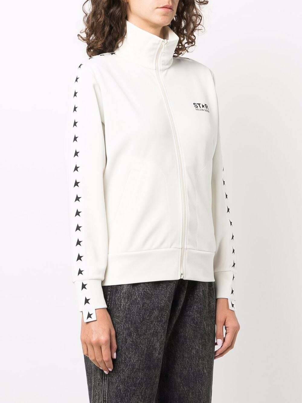 GOLDEN GOOSE - Denise Star Collection Zipped Sweatshirt Golden Goose ...
