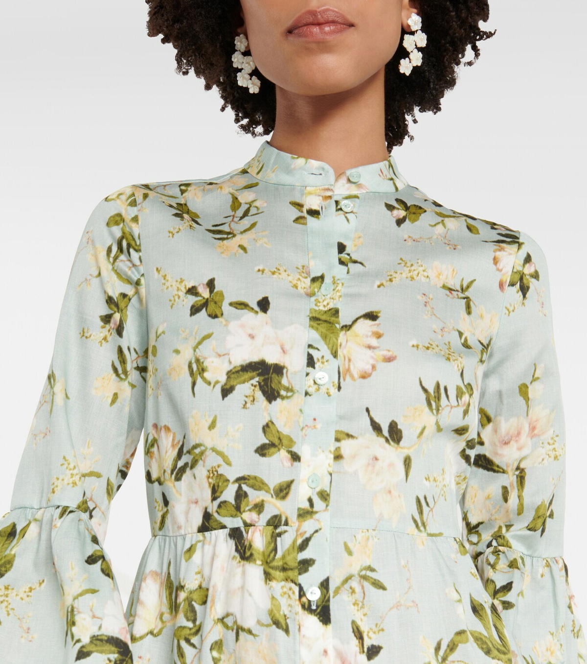 Erdem Panthea floral cotton poplin maxi dress Erdem