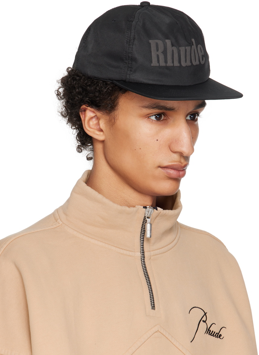 Rhude Black Logo Cap Rhude
