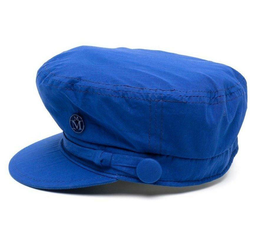 Maison Michel New Abby Logo Plaque Sailor Cap Maison Michel