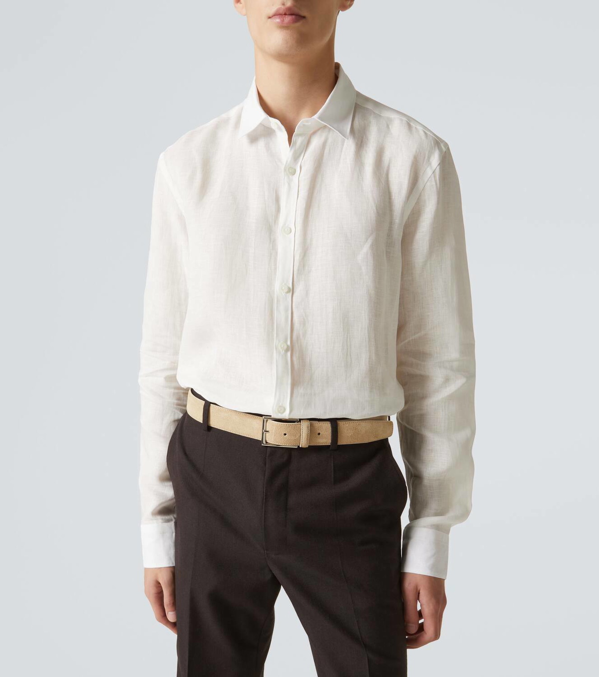 Canali Leather belt Canali