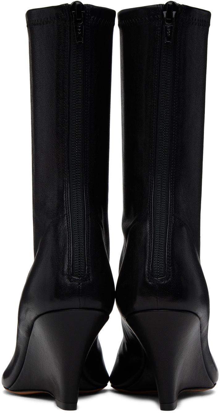 KHAITE Black Apollo Boots Khaite