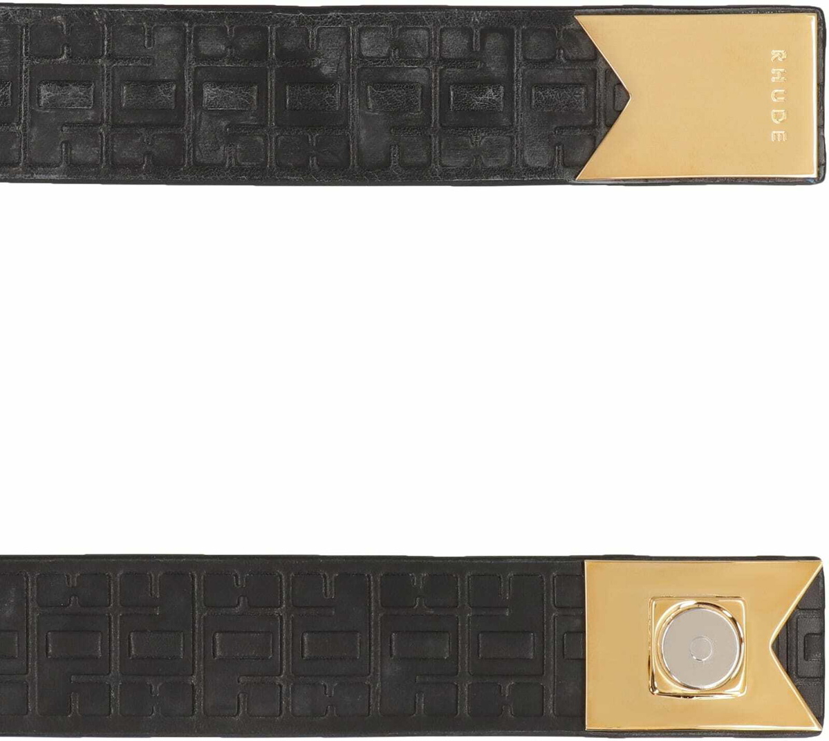 Rhude Roadrunner Leather Belt Rhude