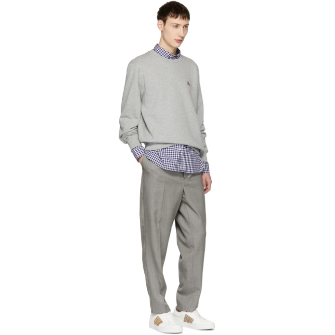 Burberry Grey Logo Gateley Sweatshirt Burberry