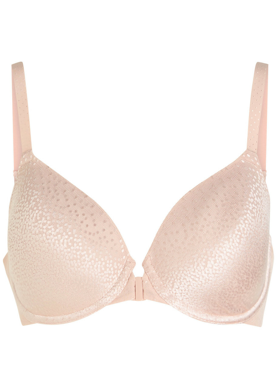 Wacoal Back Appeal Embroidered Underwired bra Light Pink Wacoal
