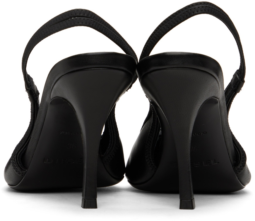 Diesel Black D-Venus SB Heels Diesel