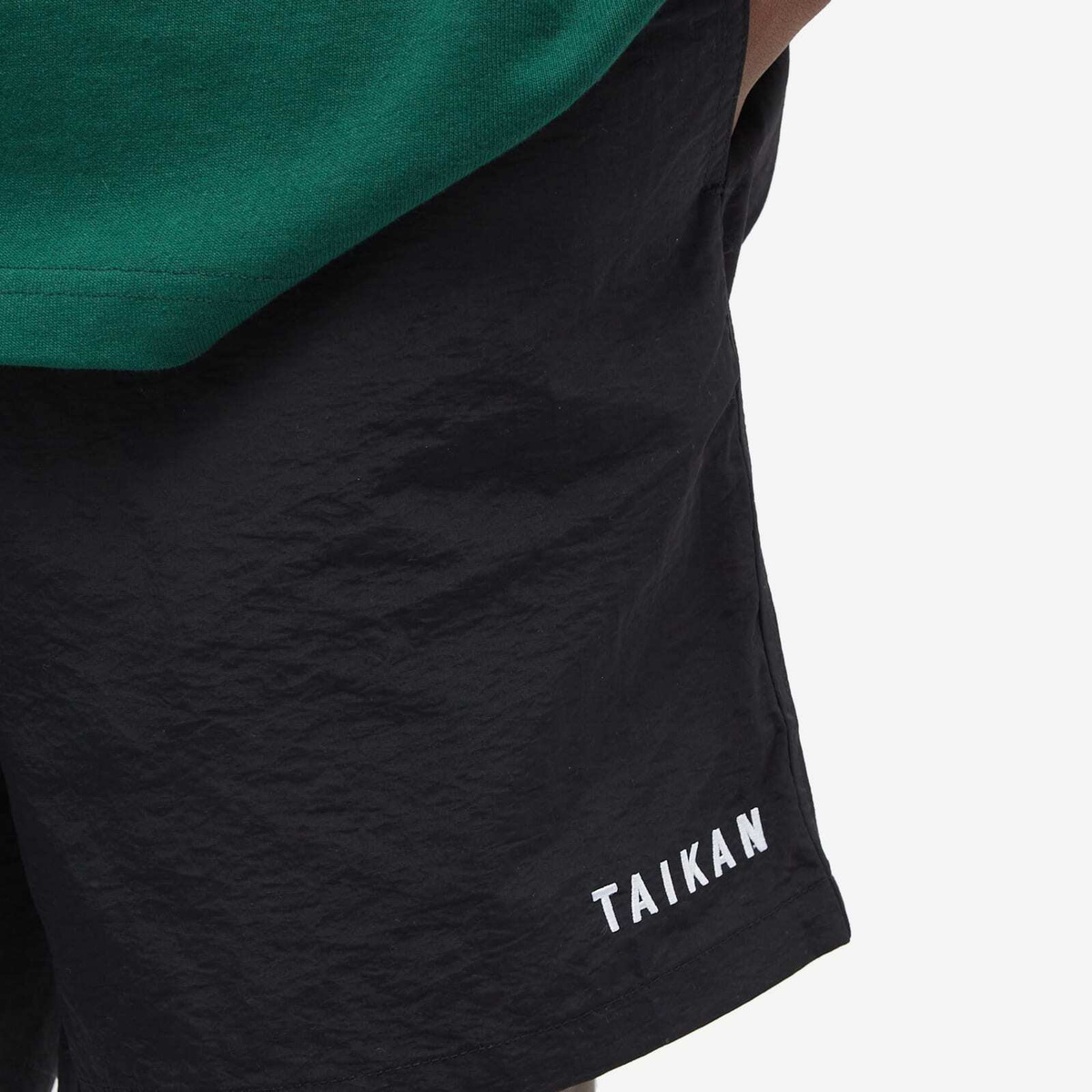Taikan Men's Nylon Shorts in Black Taikan