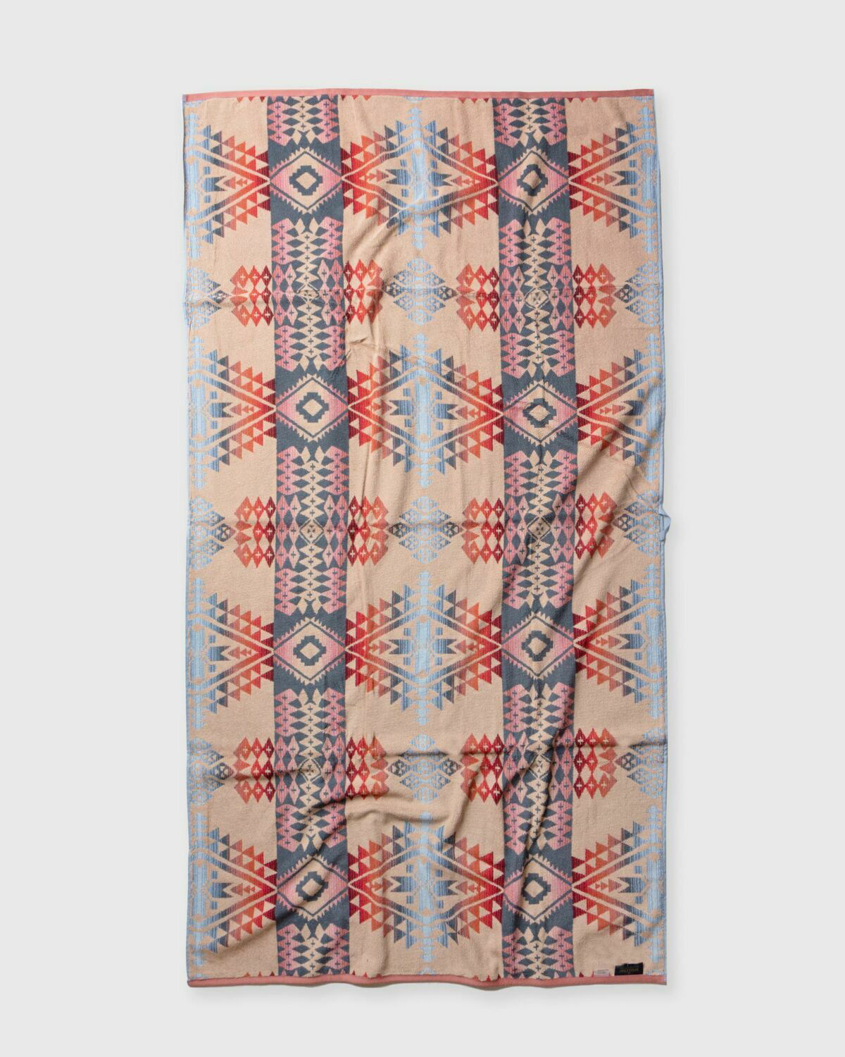 Pendleton Oversized Jacquard Spa Towel Multi Bathing Pendleton
