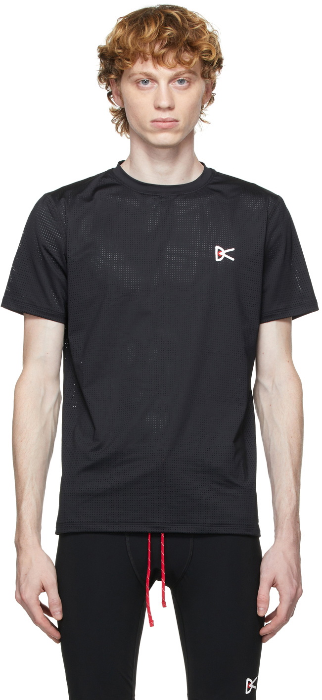 District Vision Black Mesh Peace-Tech T-Shirt District Vision