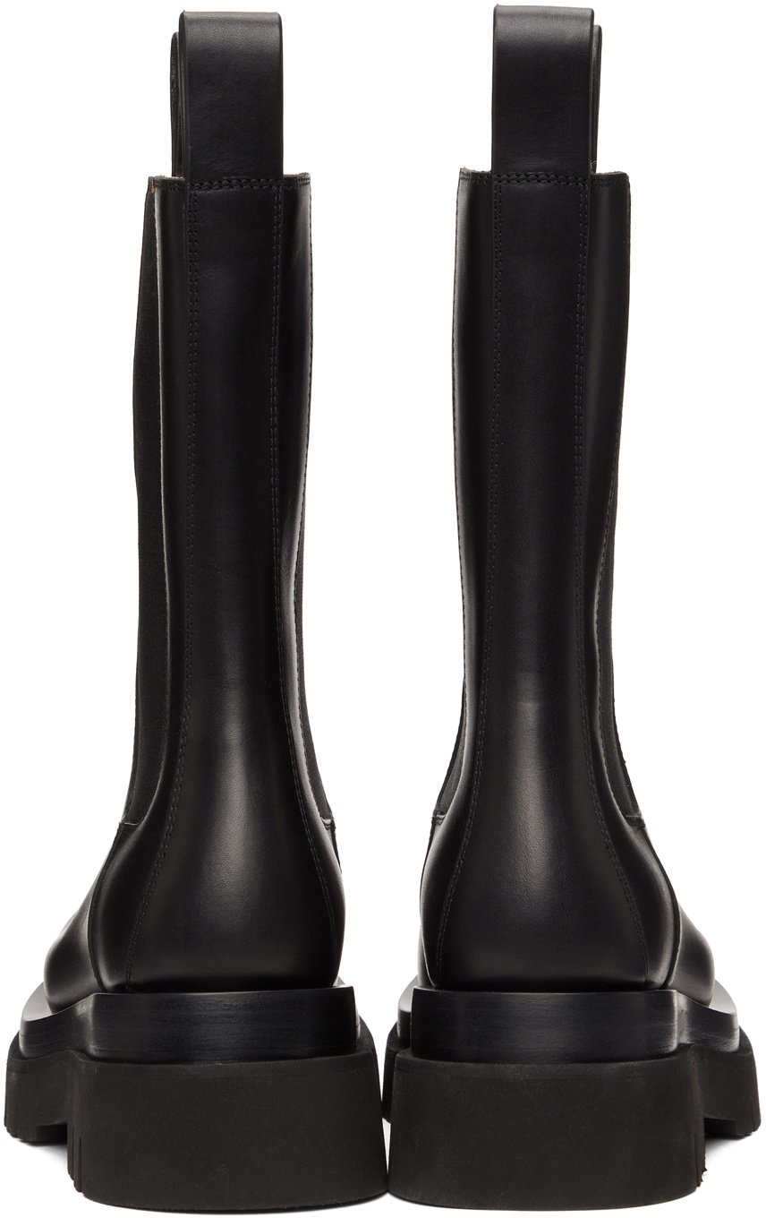 Bottega Veneta Black 'The Lug' Boots Bottega Veneta