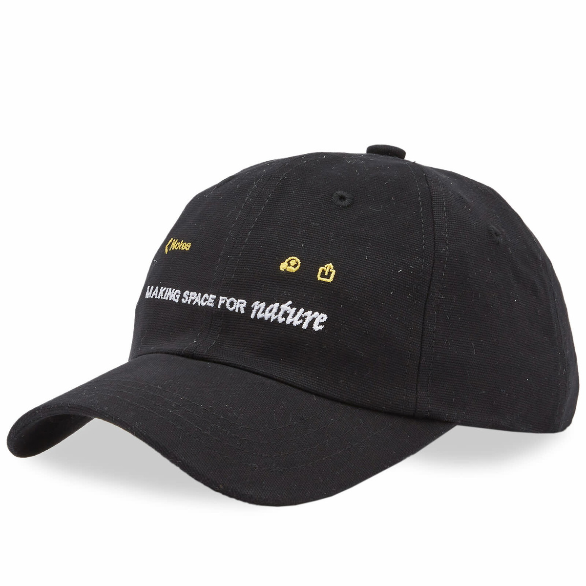 Space Available Men's Nature Cap in Black Space Available