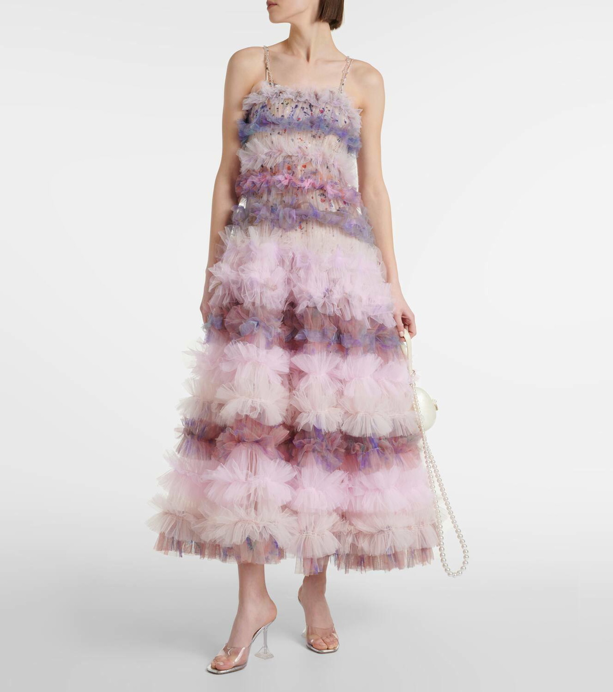 Susan Fang Ruffled midi skirt Susan Fang