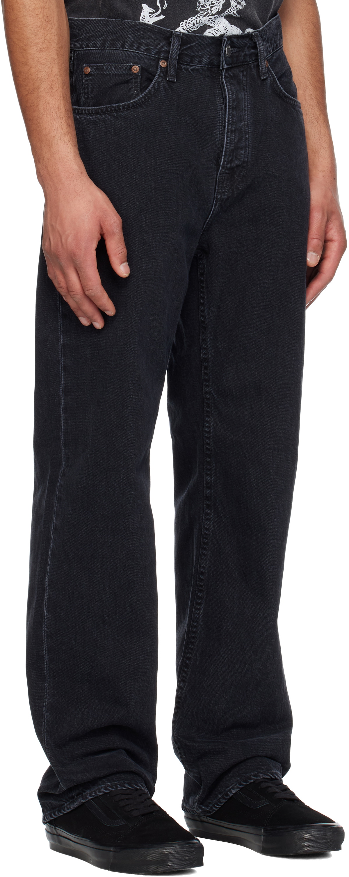Nudie Jeans Black Tuff Tony Jeans Nudie Jeans Co
