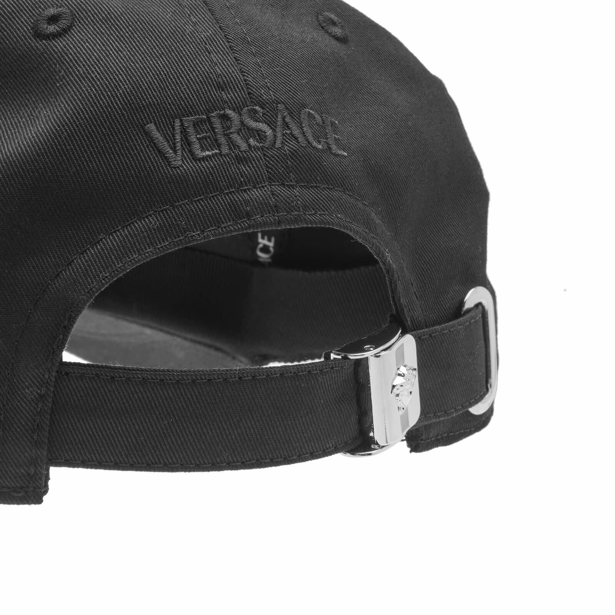 Versace Men's Logo Cap in Black Versace