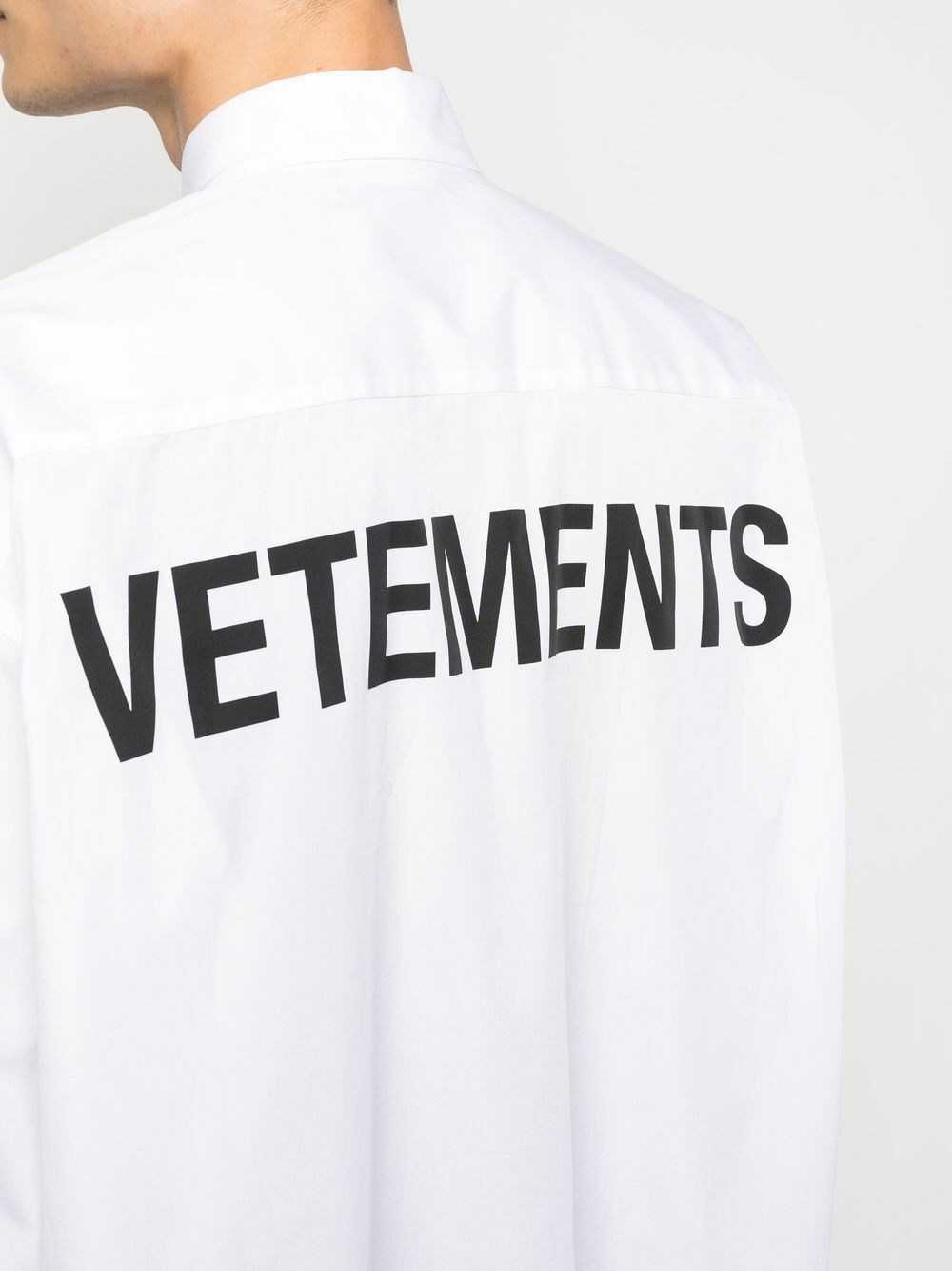 VETEMENTS - Logo Back Shirt Vetements