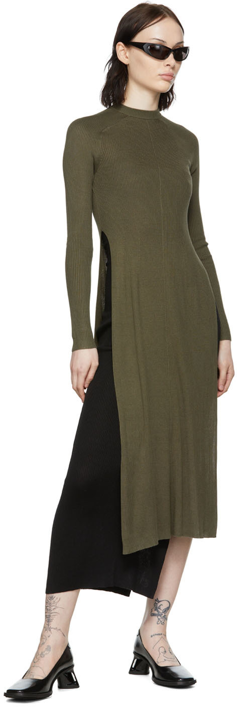 Peter Do Khaki Silk Sweater Peter Do