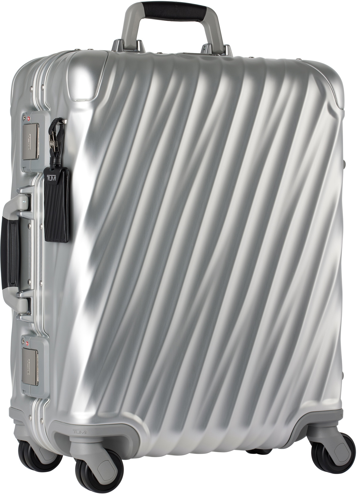 Tumi Silver 19 Degree Aluminium Continental Carry-On Suitcase Tumi