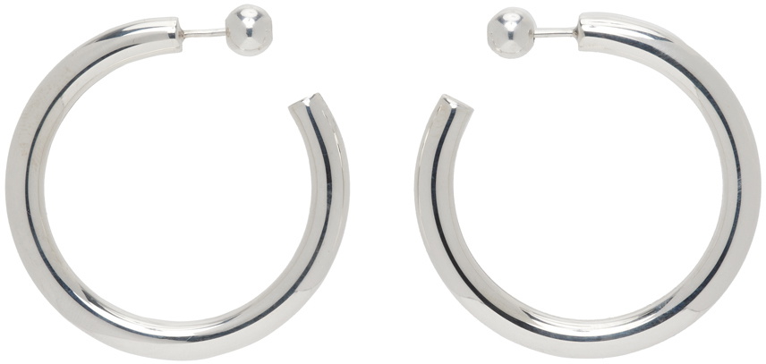 Sophie Buhai Silver Medium Everyday Hoops Sophie Buhai