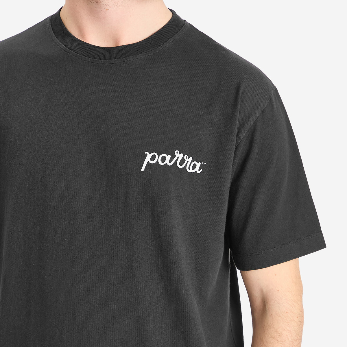 By Parra Men's The Blob T-Shirt in Washed Black By Parra