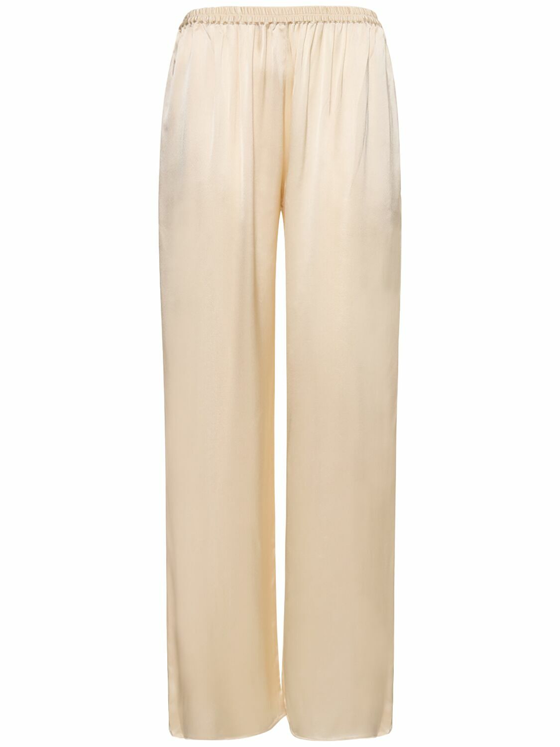 MATTEAU Relaxed Viscose Satin Pants Matteau
