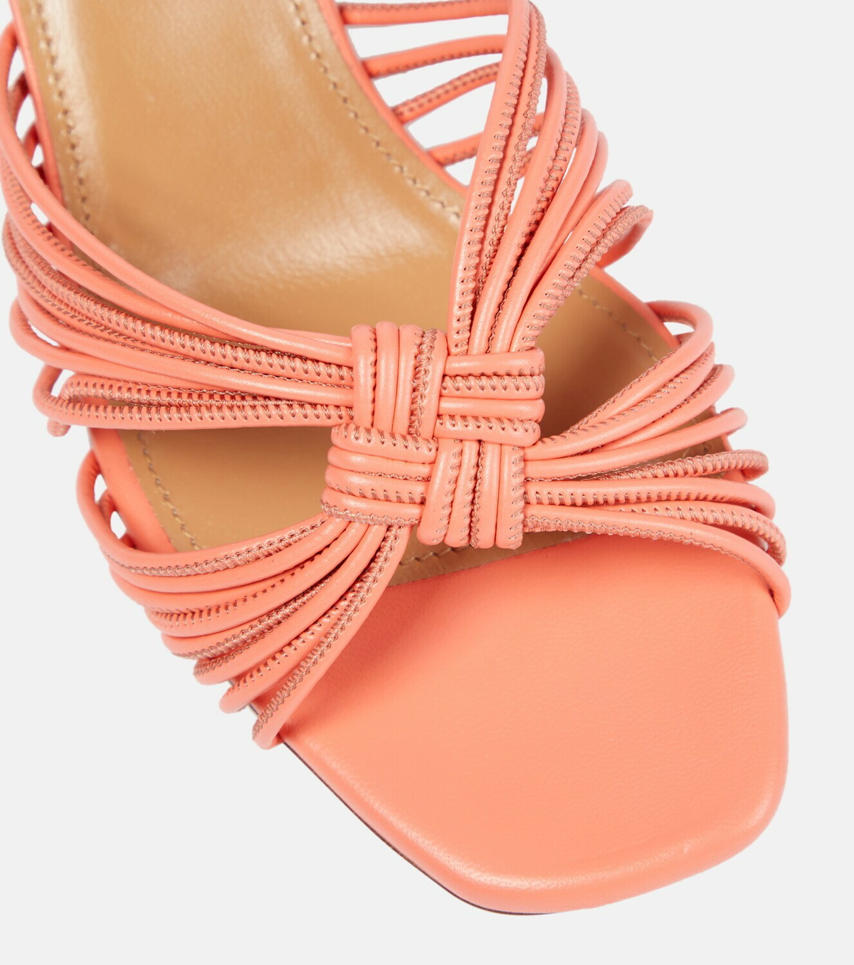 Aquazzura Club leather mules Aquazzura