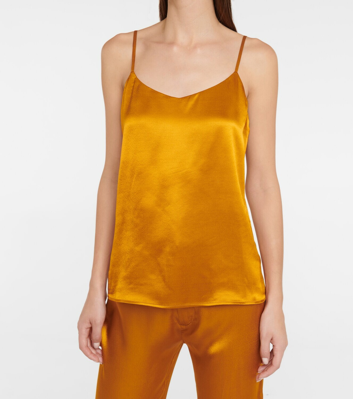Asceno - Milos silk satin camisole ASCENO