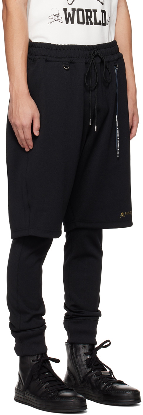mastermind WORLD Black Layered Lounge Pants MASTERMIND WORLD