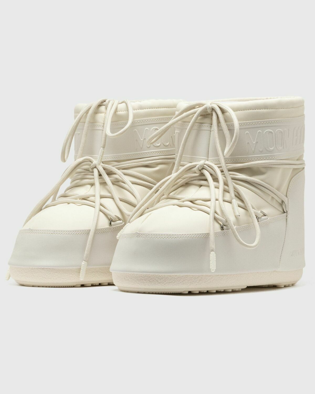 Moon Boot Mb Icon Low Rubber Beige Boots Moon Boot