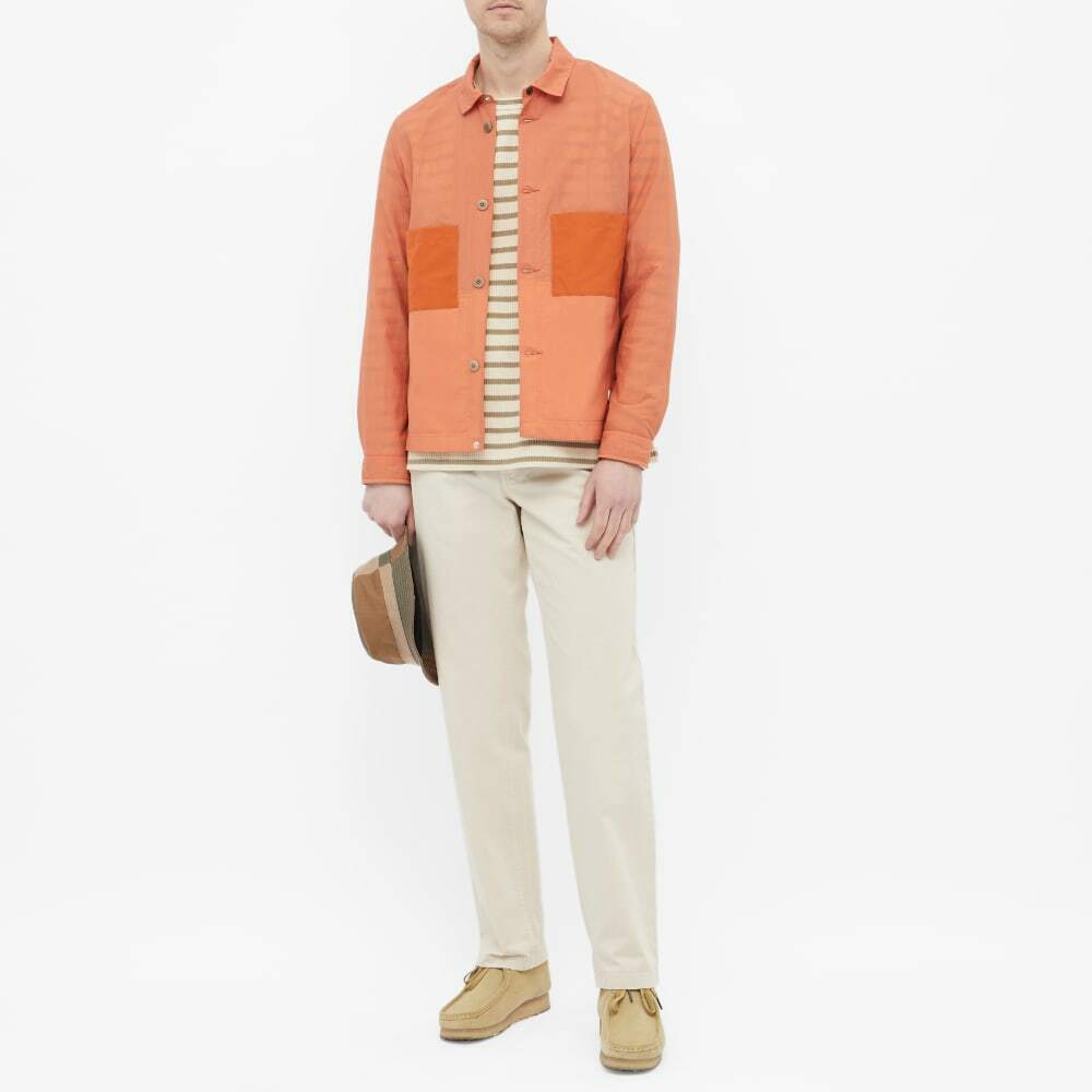 Folk Men's Stack Jacket in Burnt Orange Folk