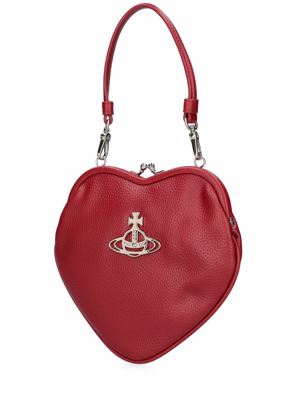 VIVIENNE WESTWOOD - Belle Heart Frame Faux Leather Bag Vivienne Westwood