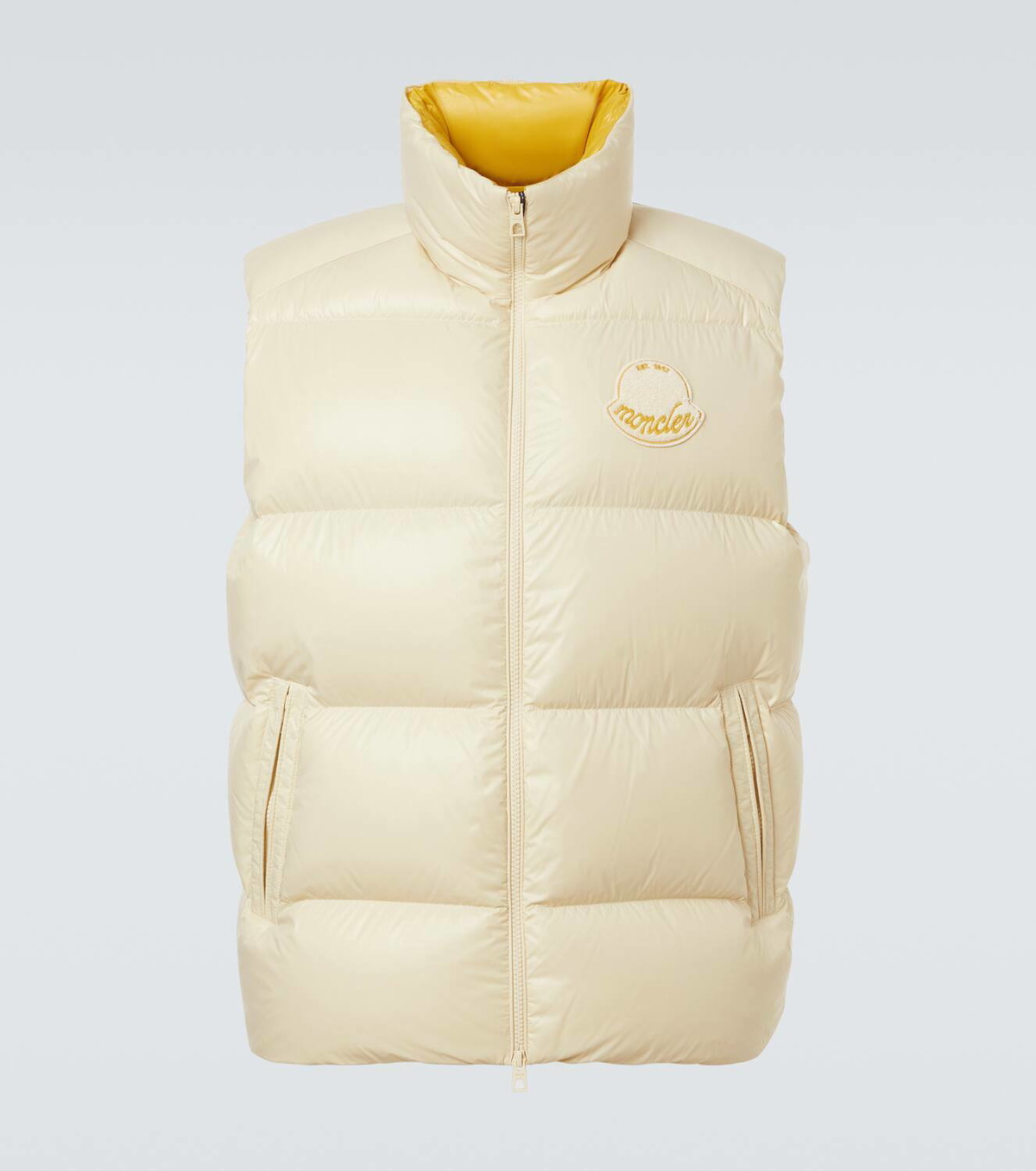 Moncler Lipsi logo down vest Moncler