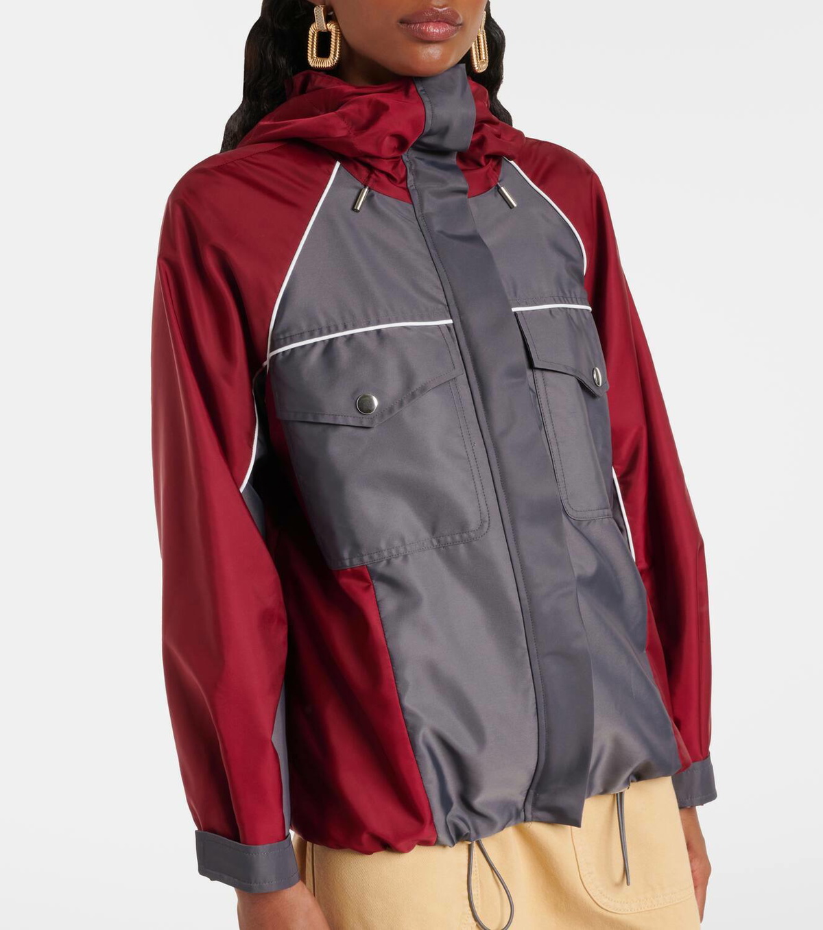 Self-Portrait Hooded jacket Self-Portrait
