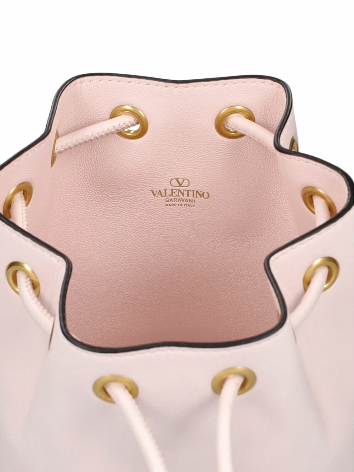 VALENTINO GARAVANI Mini Vlogo Signature Drawstring Bag Valentino Garavani
