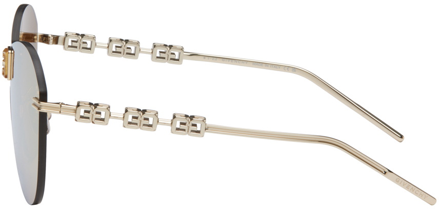 Givenchy Gold 4Gem Sunglasses Givenchy