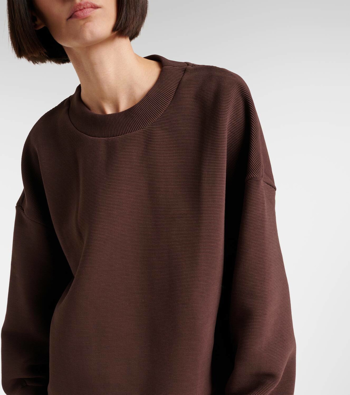 Varley Mae cotton-blend ottoman sweatshirt Varley