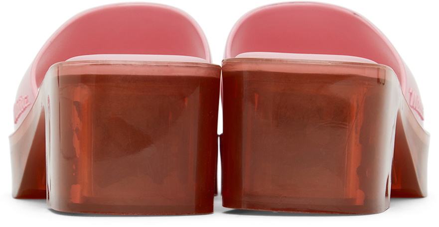 Melissa Pink Melissa Shape Sandals