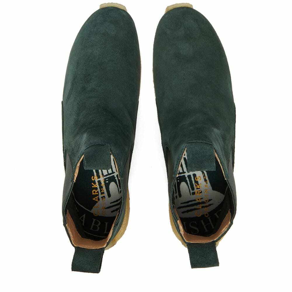 Clarks Originals x Ronnie Fieg Radlett in Dark Green Clarks Originals
