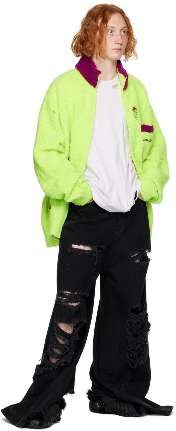 Doublet Yellow Zip Jacket Doublet